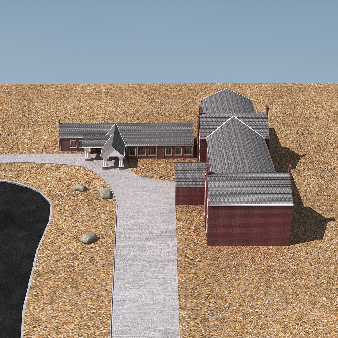 3d Model Science Lab Building