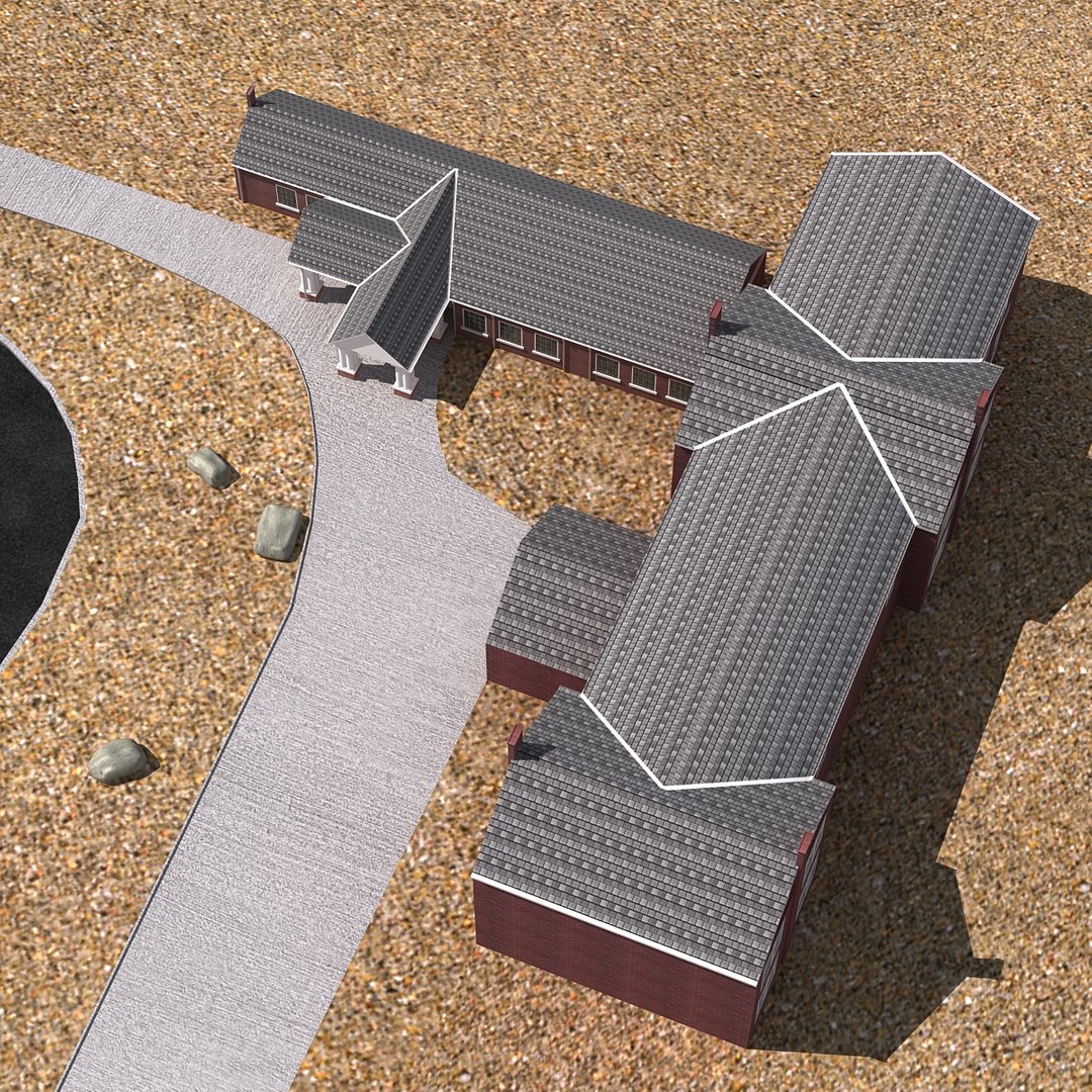 3d Model Science Lab Building