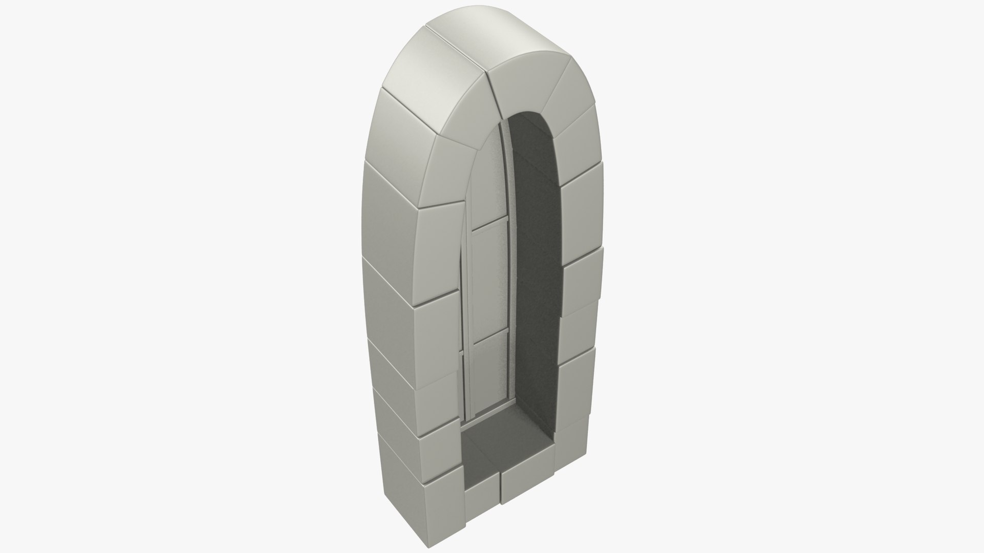 Stylized Old Castle Window 3D Model - TurboSquid 1668538