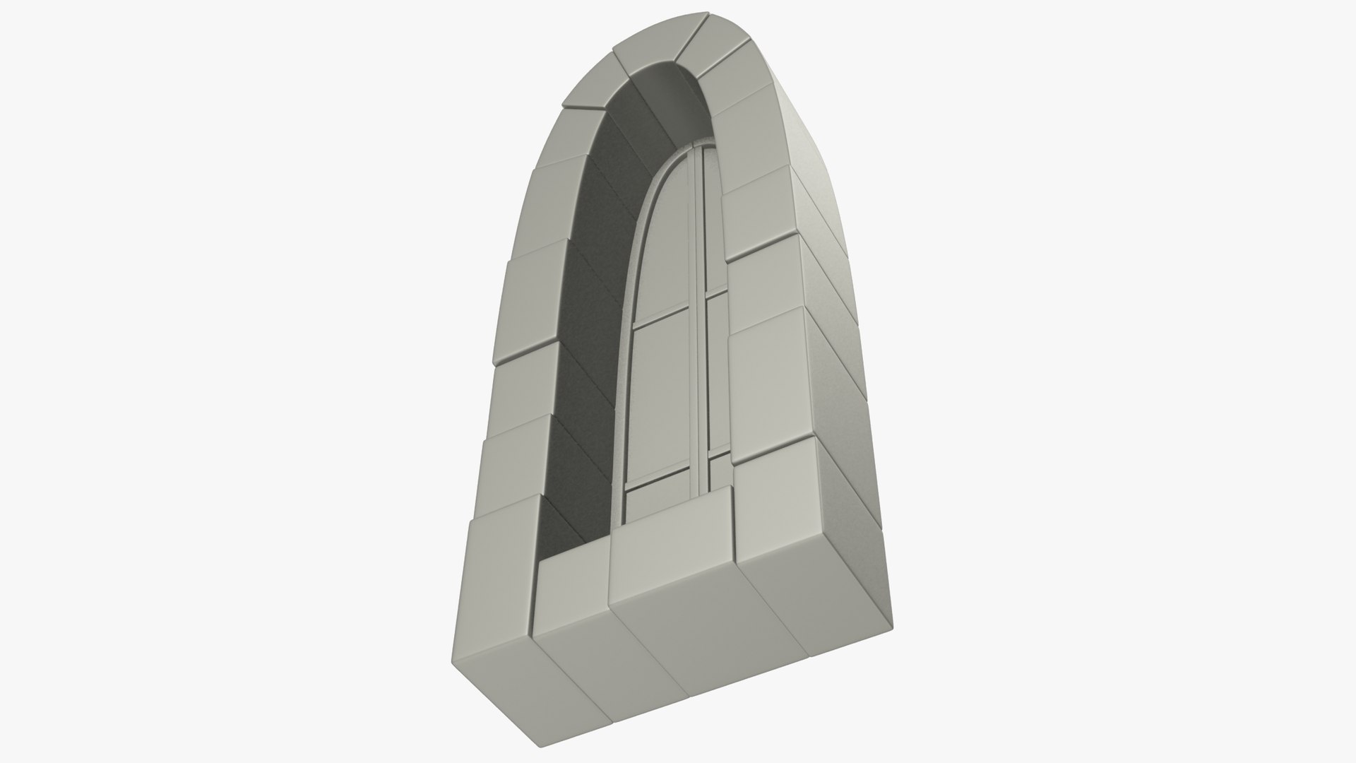 Stylized Old Castle Window 3D Model - TurboSquid 1668538