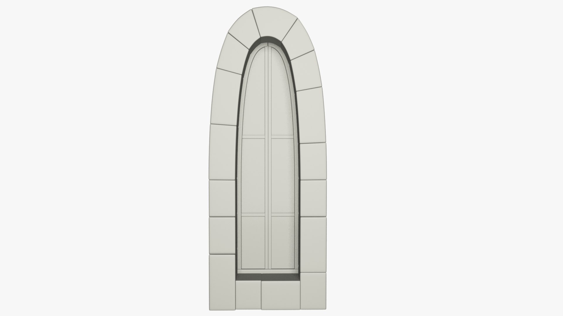 Stylized Old Castle Window 3D Model - TurboSquid 1668538