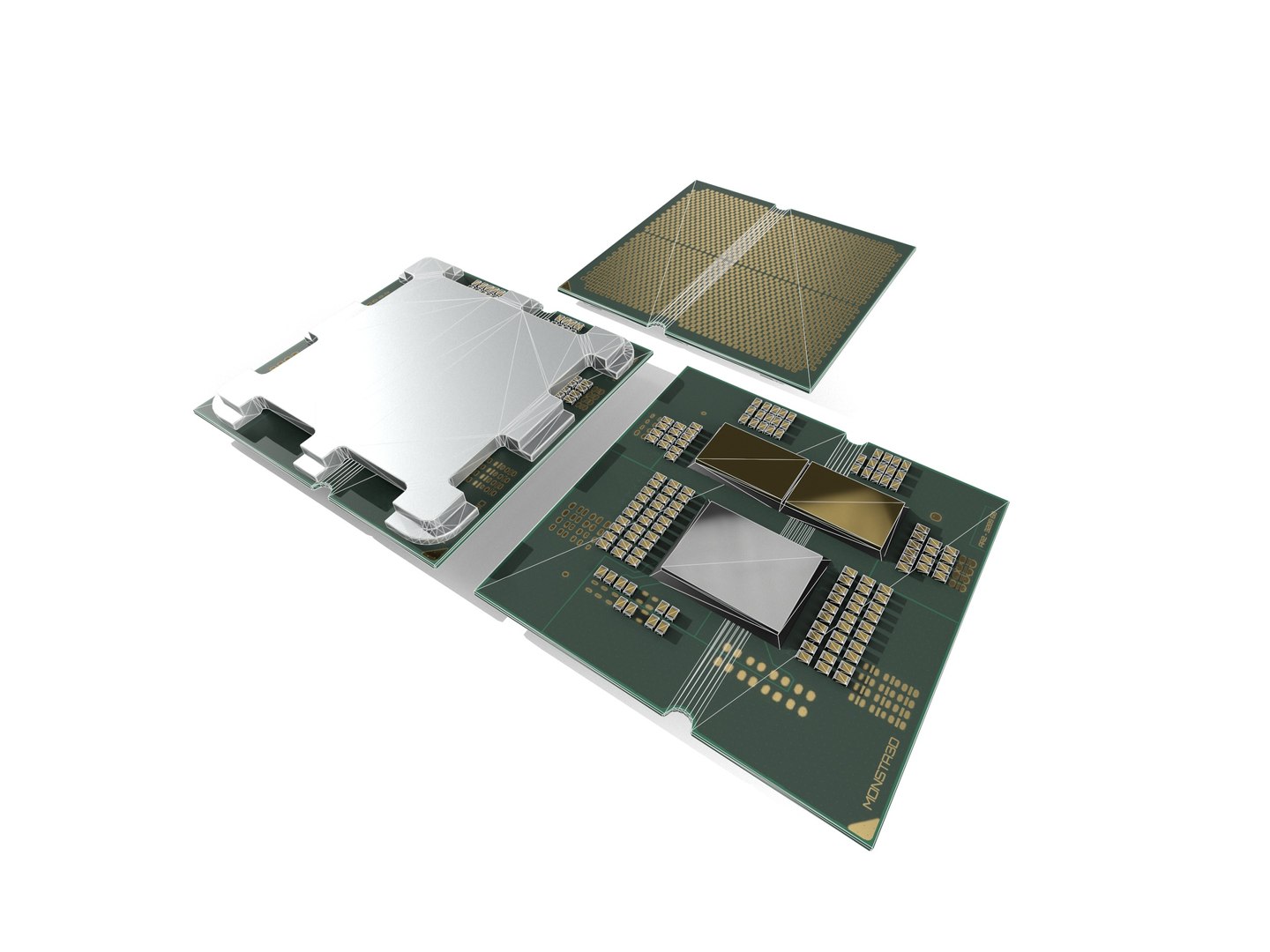 AMD Ryzen 7 7950X Game Asset Low-poly 3D Model 3D Model - TurboSquid ...