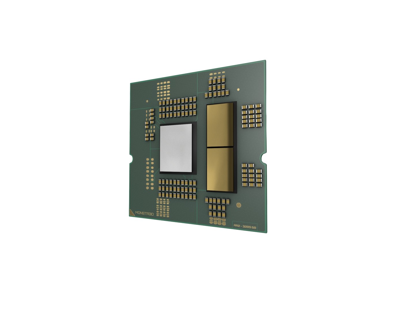 AMD Ryzen 7 7950X Game Asset Low-poly 3D Model 3D Model - TurboSquid ...