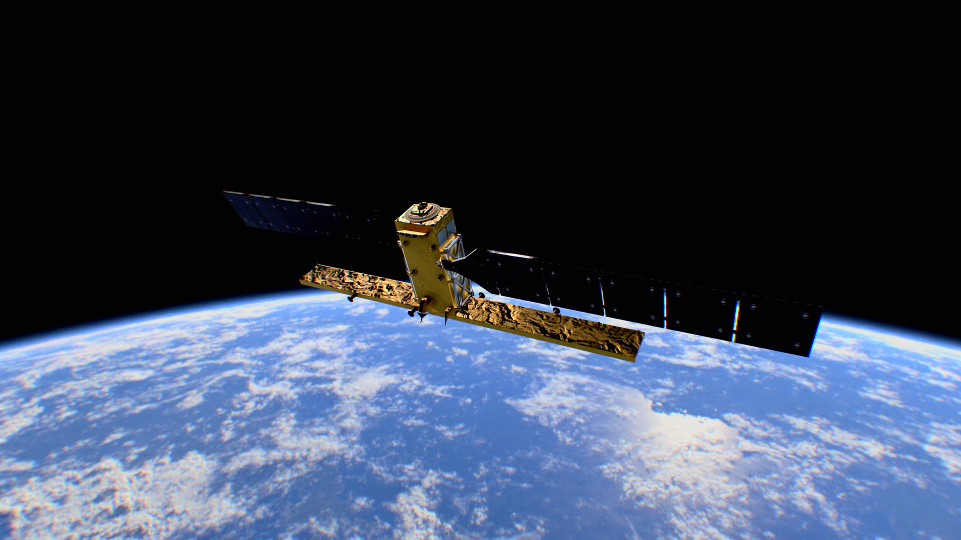 3D Sentinel Satellite - TurboSquid 2225970