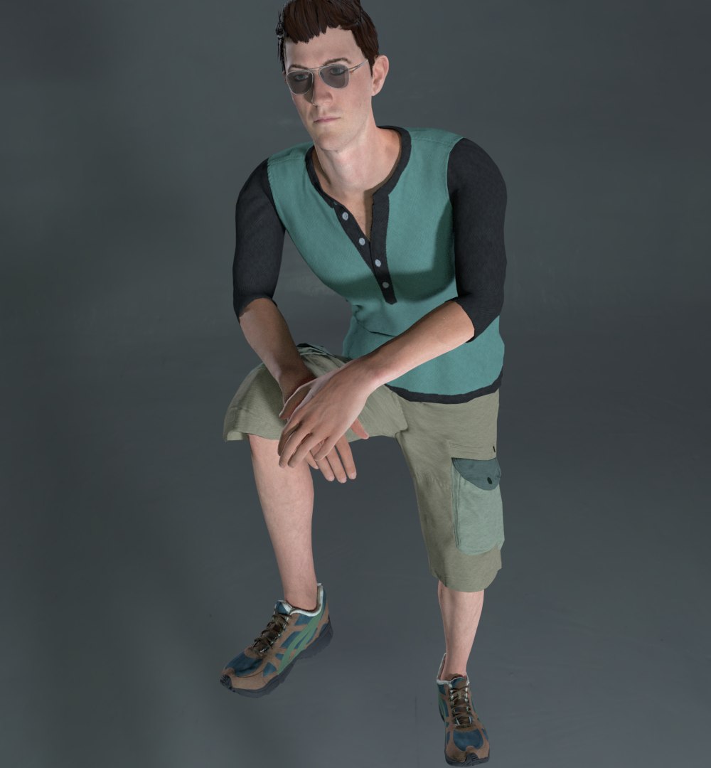 3D Model Rigged Male Character - TurboSquid 1590463