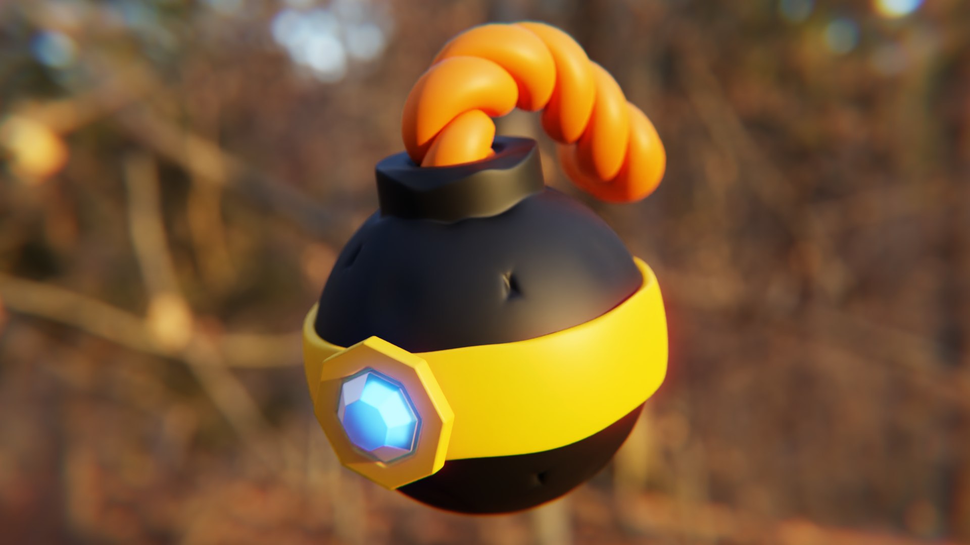 3D Bomb - TurboSquid 2111243