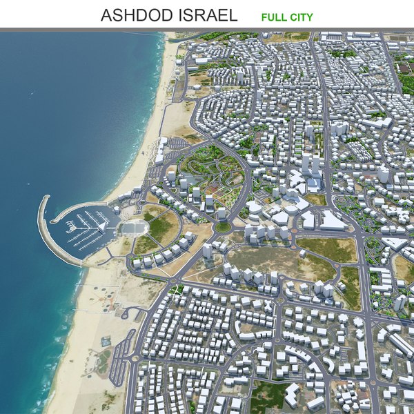 Карта города ашдод | Obrezka.com