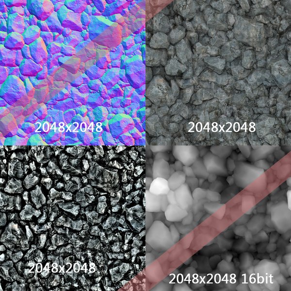 rock pack landscape 3d model