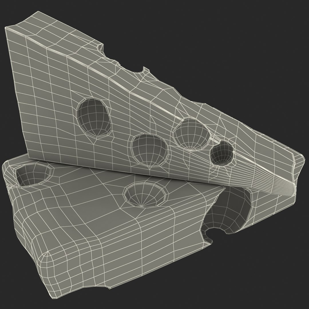 cheese food kitchen 3d model