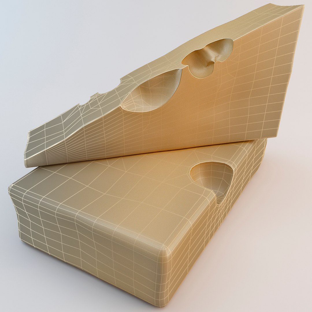 cheese food kitchen 3d model