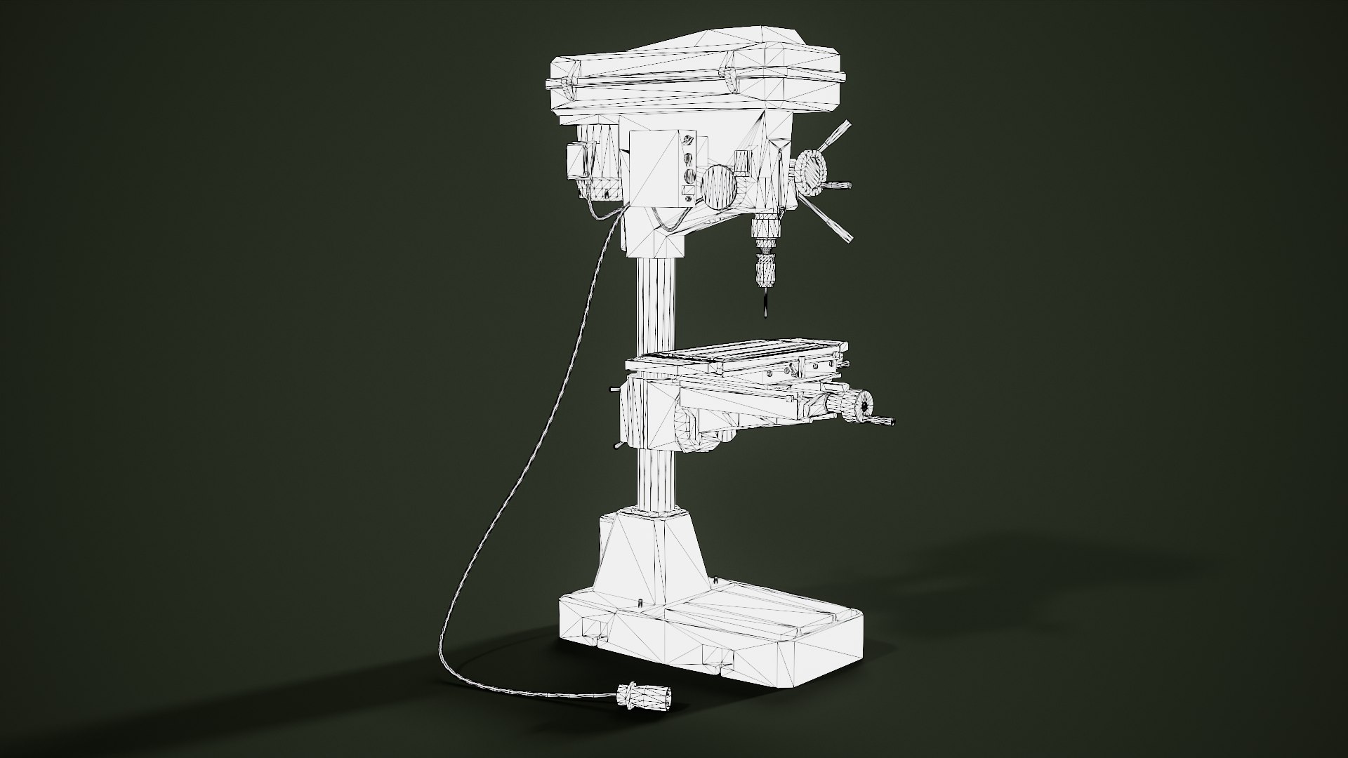 3D Industrial Milling Machine Collection Realtime - TurboSquid 2318035