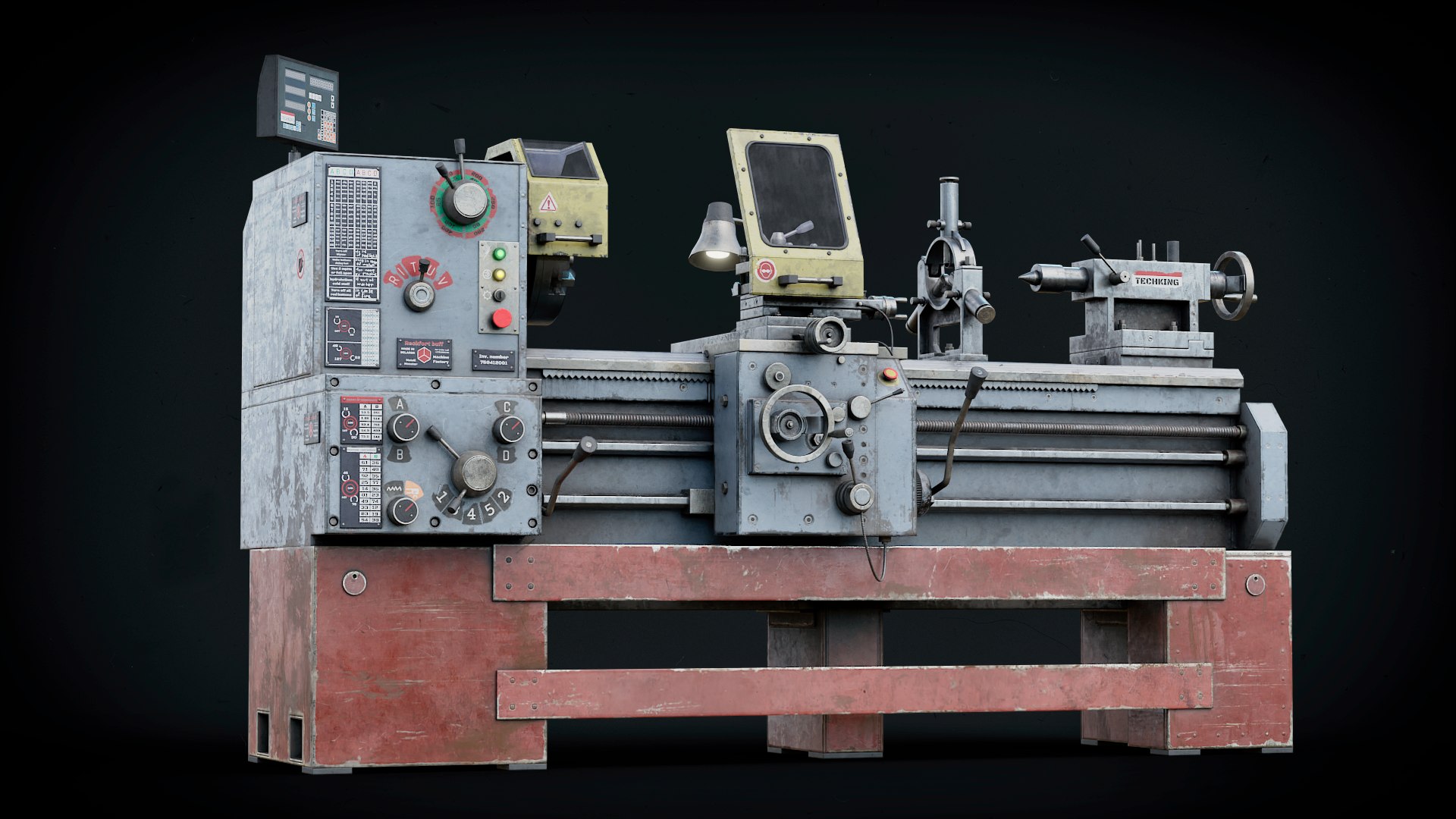 3D Industrial Milling Machine Collection Realtime - TurboSquid 2318035
