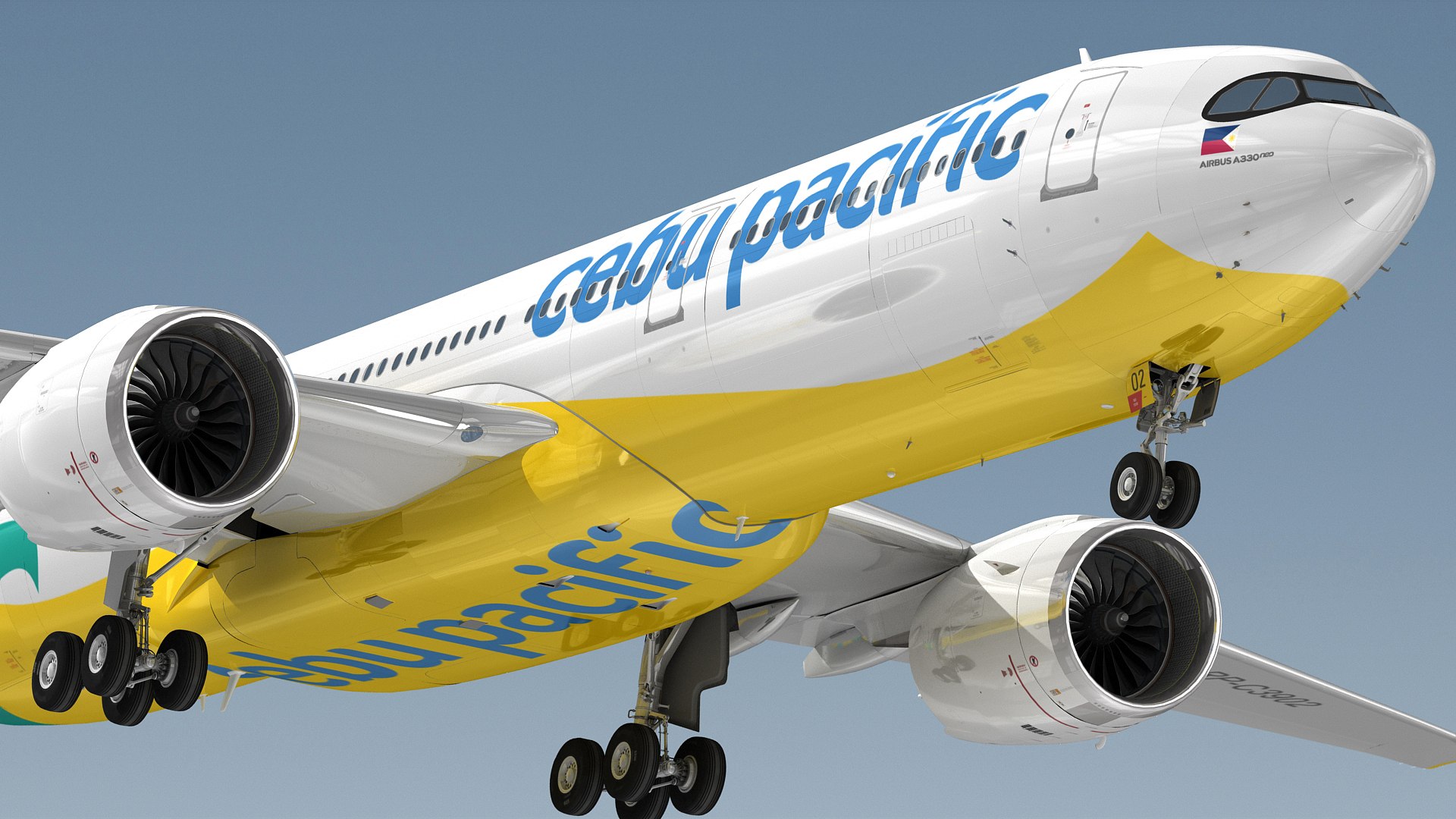 Airbus A330neo Cebu Pacific 3D Model - TurboSquid 1962514