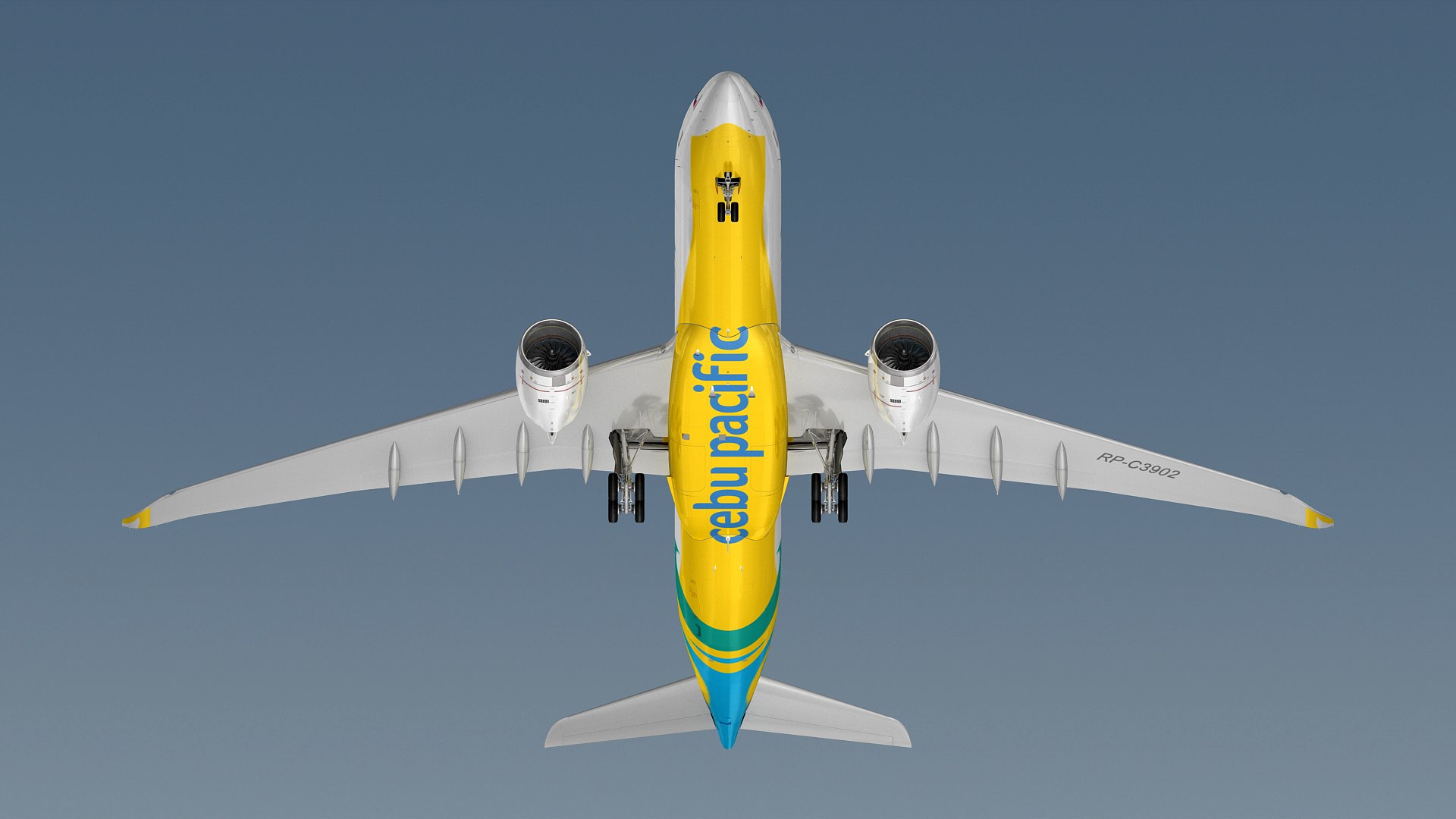 Airbus A330neo Cebu Pacific 3D model - TurboSquid 1962514