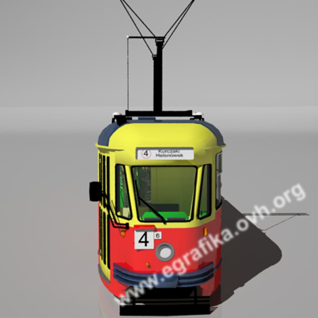 Konstal 102na 3d Lwo