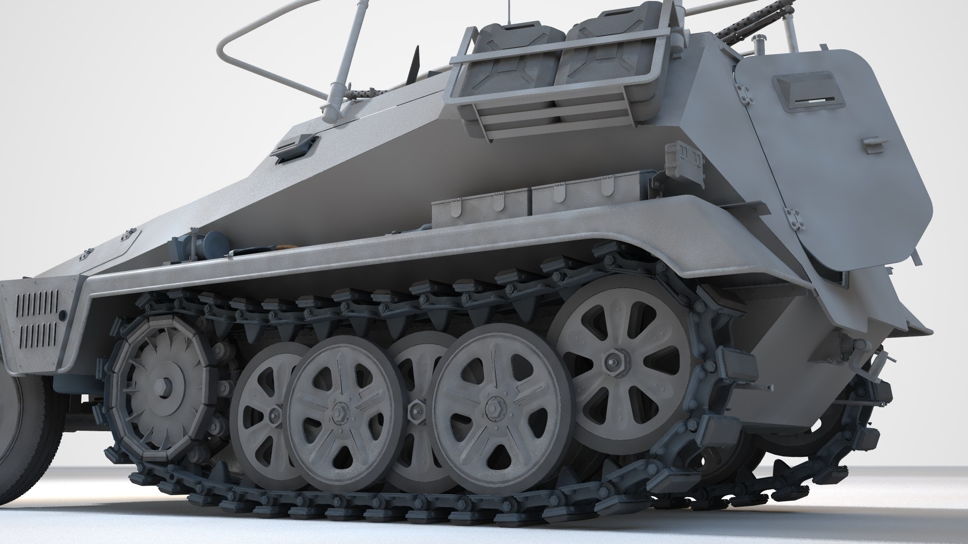 3D SdKfz 250 3 Leichter Funkpanzerwagen Model - TurboSquid 2187414