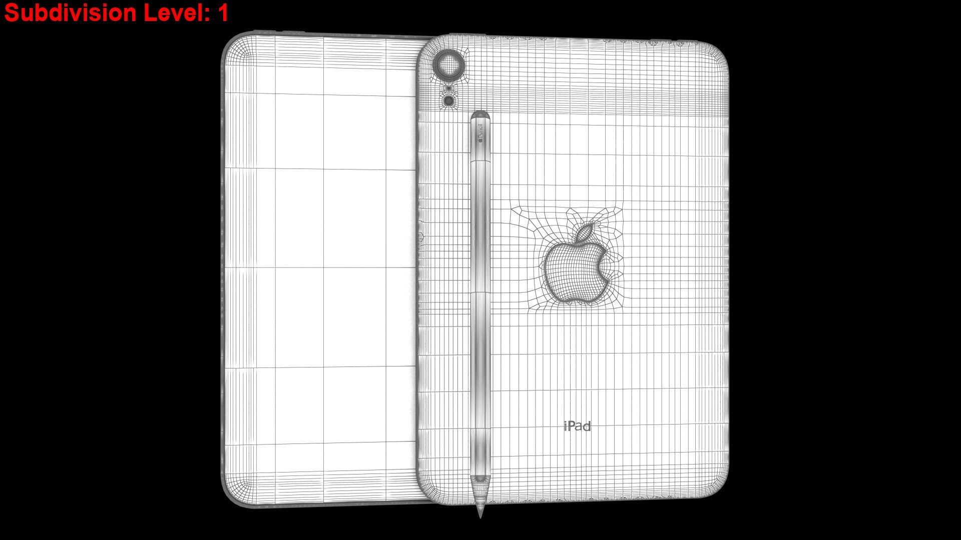 3D Apple iPad mini 2021 6th Generation Pink with Pencil - TurboSquid ...