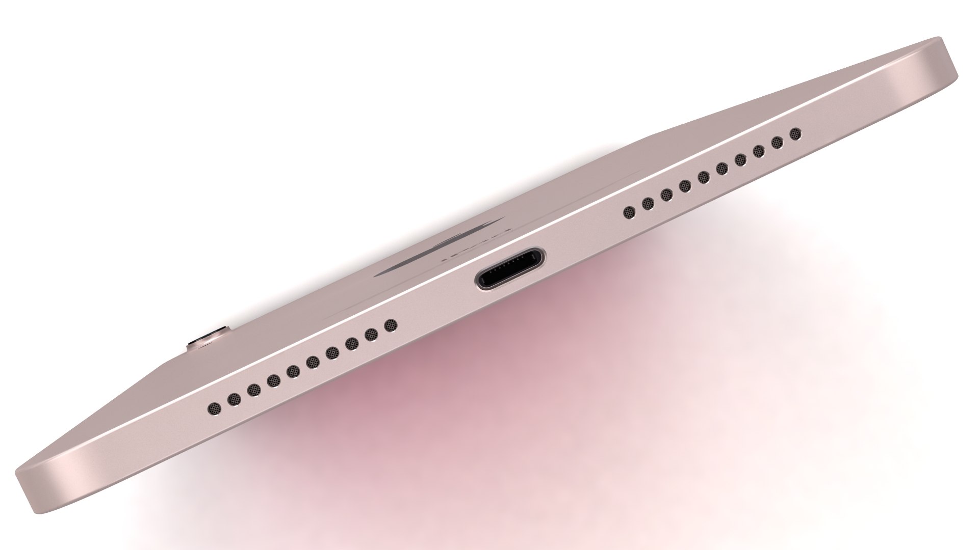3D Apple iPad mini 2021 6th Generation Pink with Pencil - TurboSquid ...