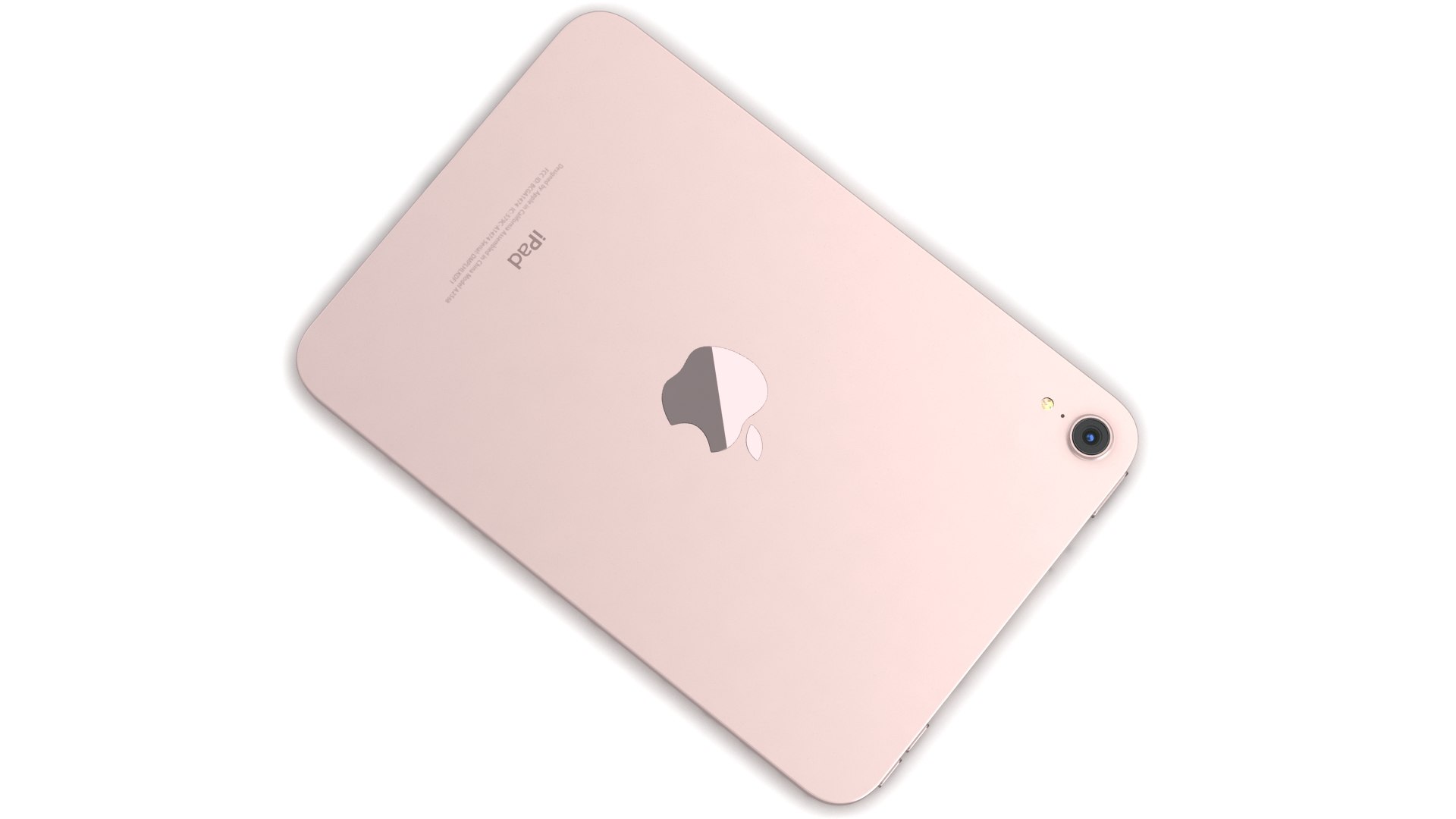 3D Apple iPad mini 2021 6th Generation Pink with Pencil - TurboSquid ...
