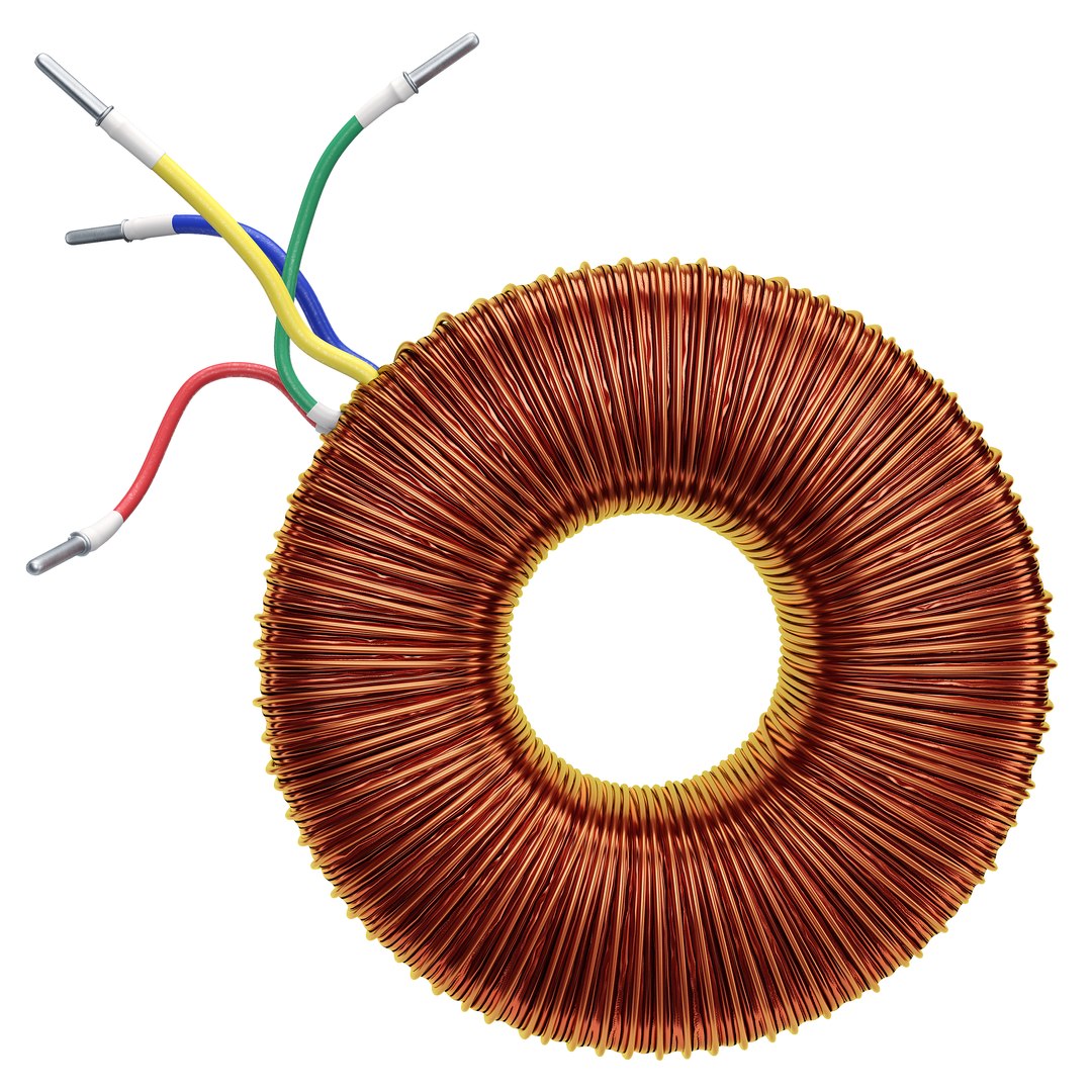 3d Model Electric Transformer Current