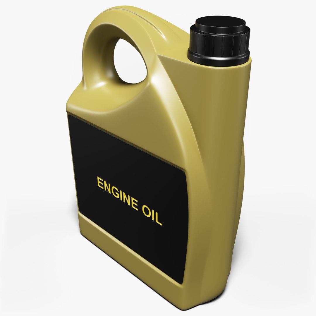 Engine Oil Bottle 3D model - TurboSquid 2080037