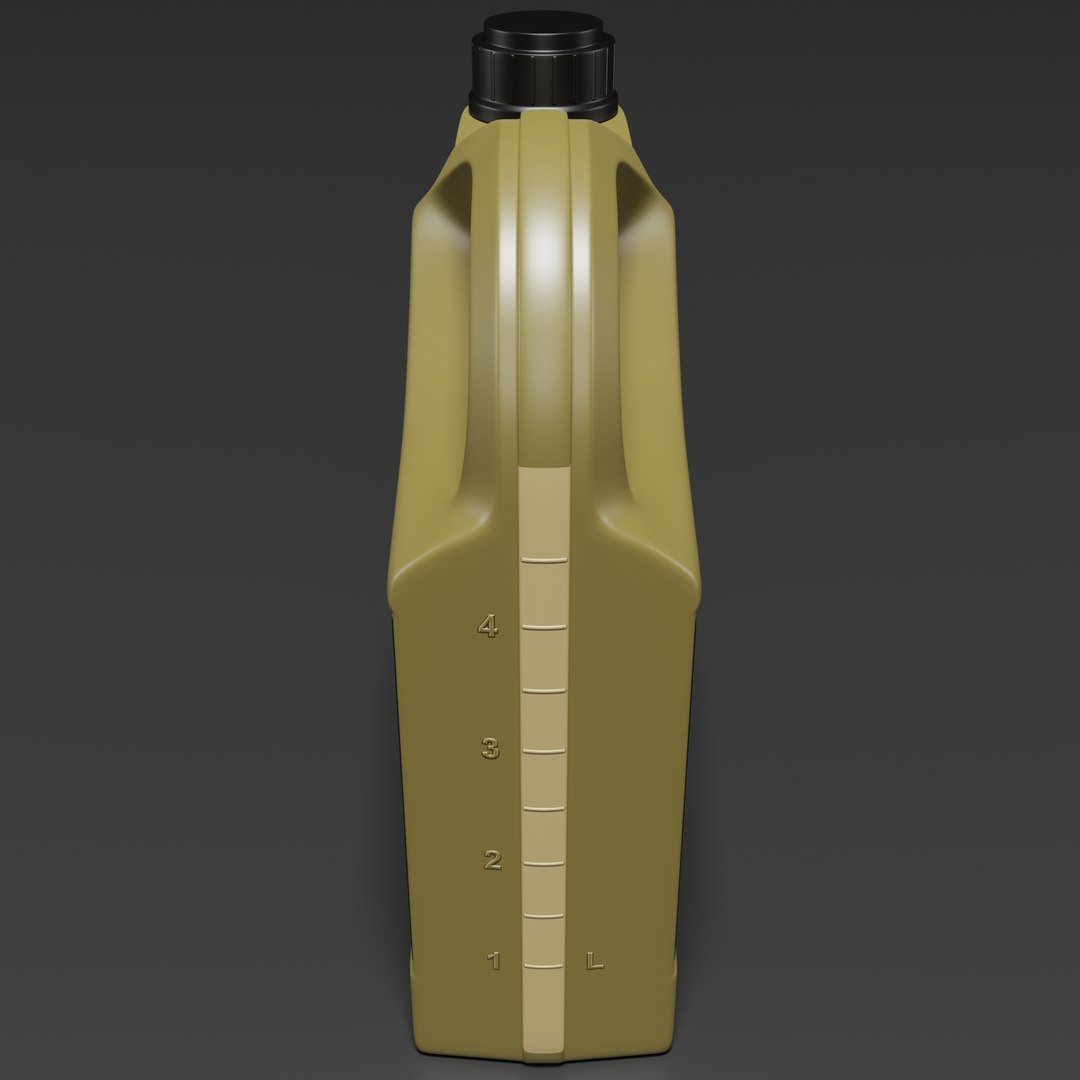 Engine Oil Bottle 3D Model - TurboSquid 2080037