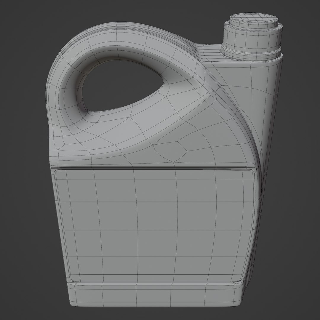 Engine Oil Bottle 3D Model - TurboSquid 2080037