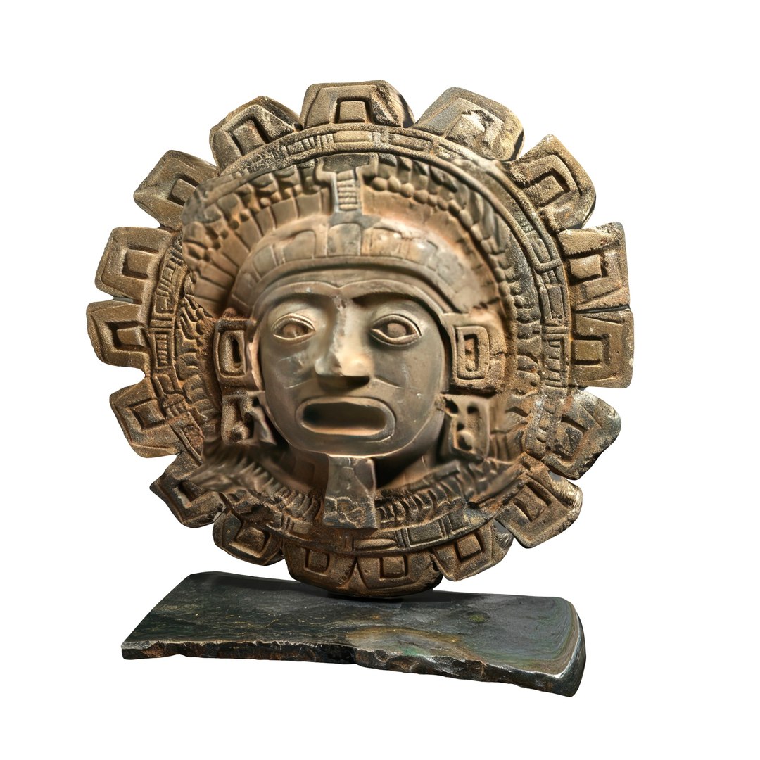 Mayan Artifacts Pack 4 3D - TurboSquid 2209527