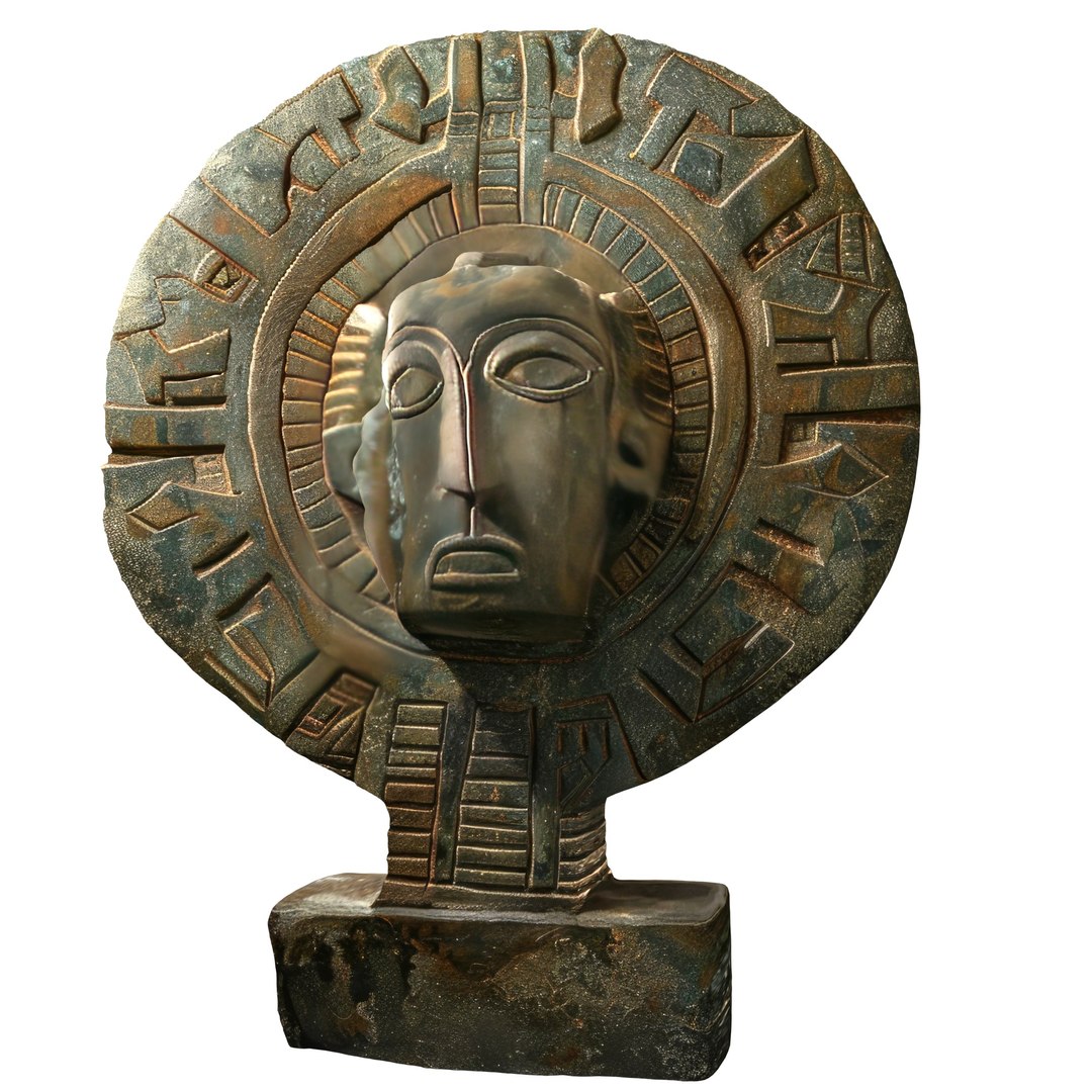 Mayan Artifacts Pack 4 3D - TurboSquid 2209527