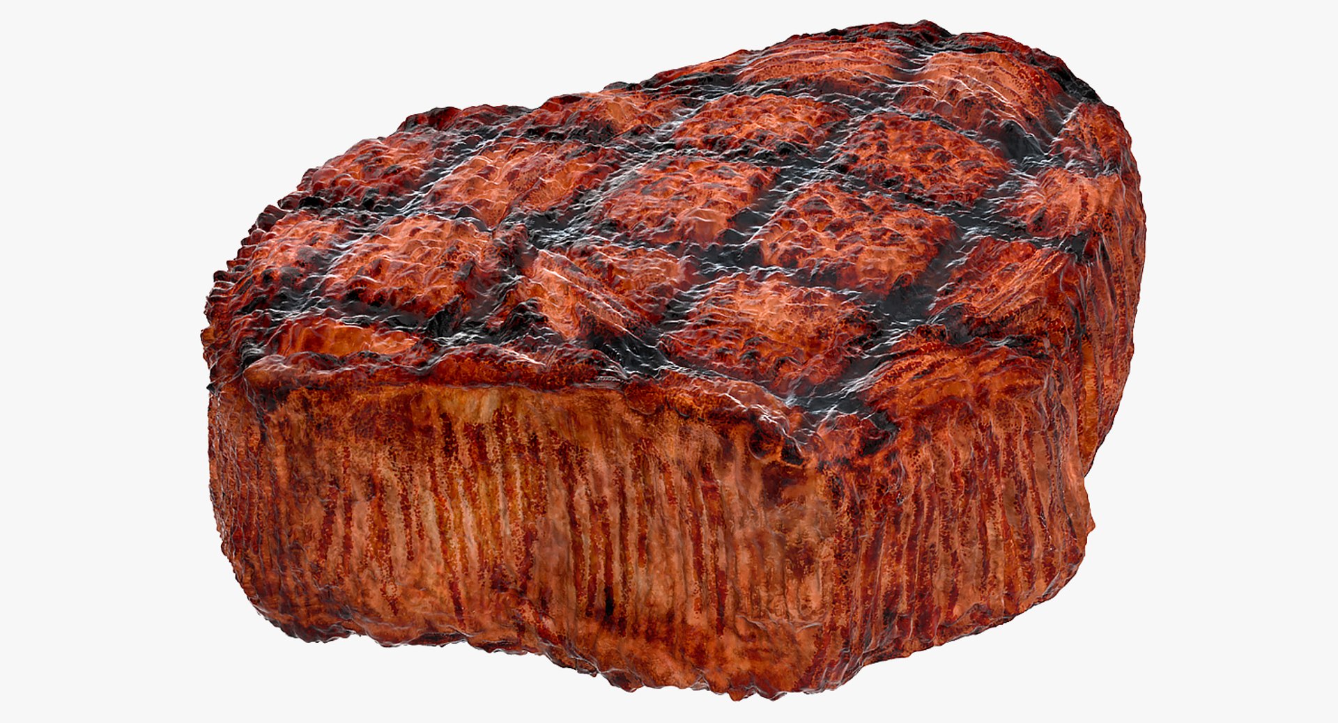 3D Grilled Beef Strip Steak - TurboSquid 1408727