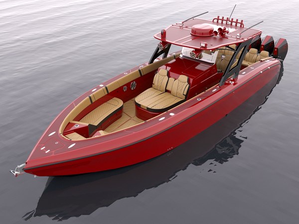 3D boat model - TurboSquid 1579355