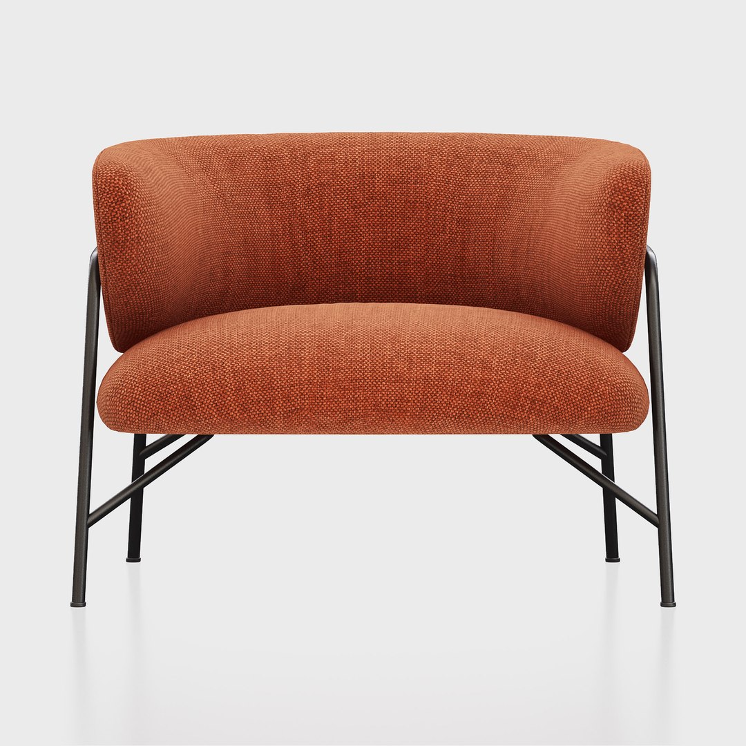 SAMURAI Armchair Lounge Low 3D Model - TurboSquid 1972885