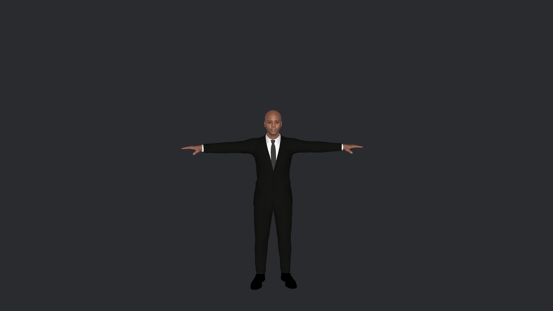 Dave Chappelle Hyper Realistic Full Body Fully Rigged 3D Character 3D ...