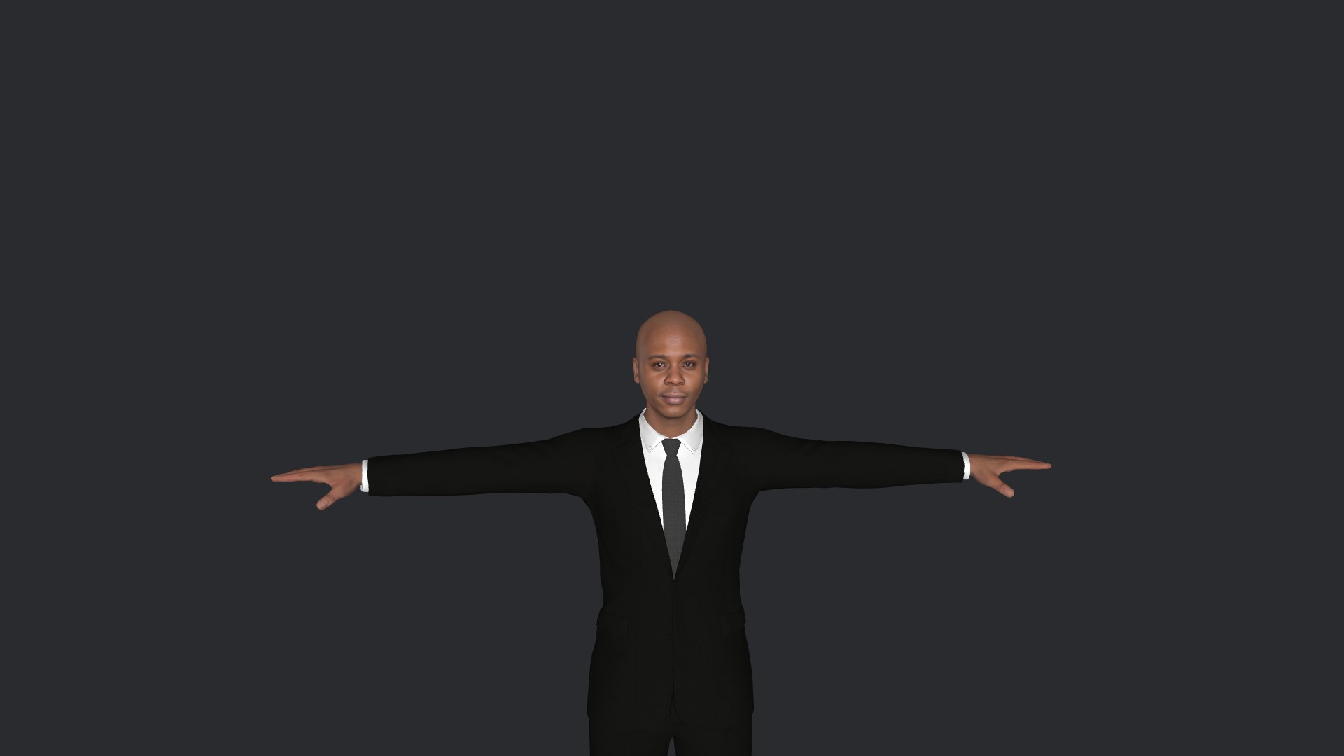 Dave Chappelle Hyper Realistic Full Body Fully Rigged 3D Character 3D ...