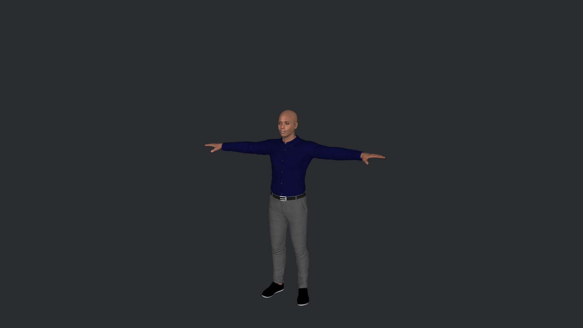 Dave Chappelle Hyper Realistic Full Body Fully Rigged 3D Character 3D ...
