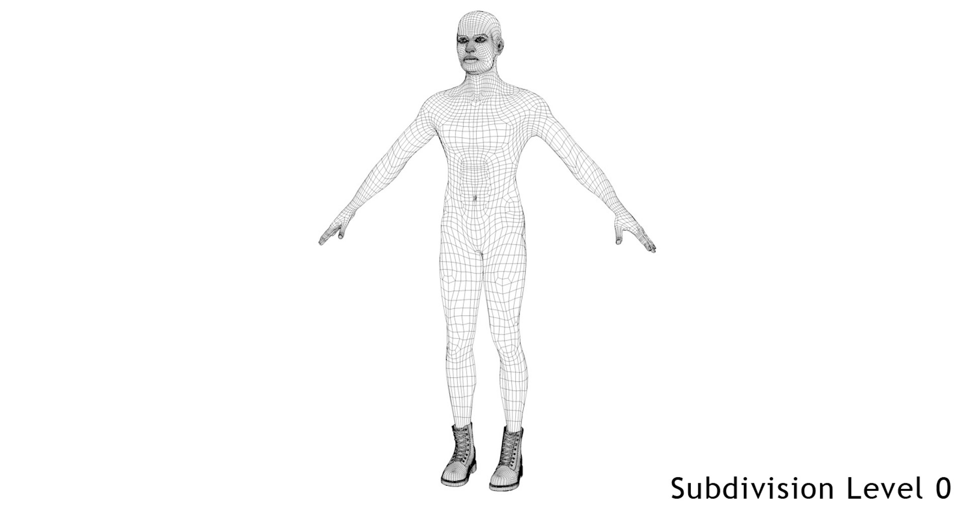3d Model Male Rigged