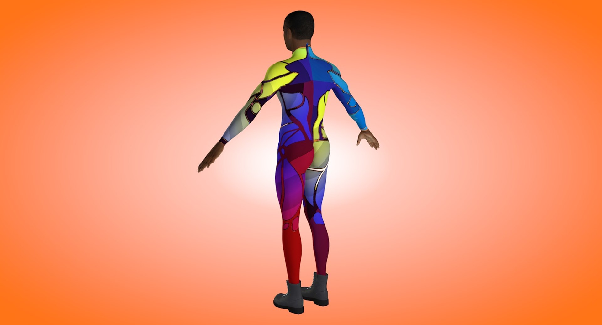 3d Model Male Rigged
