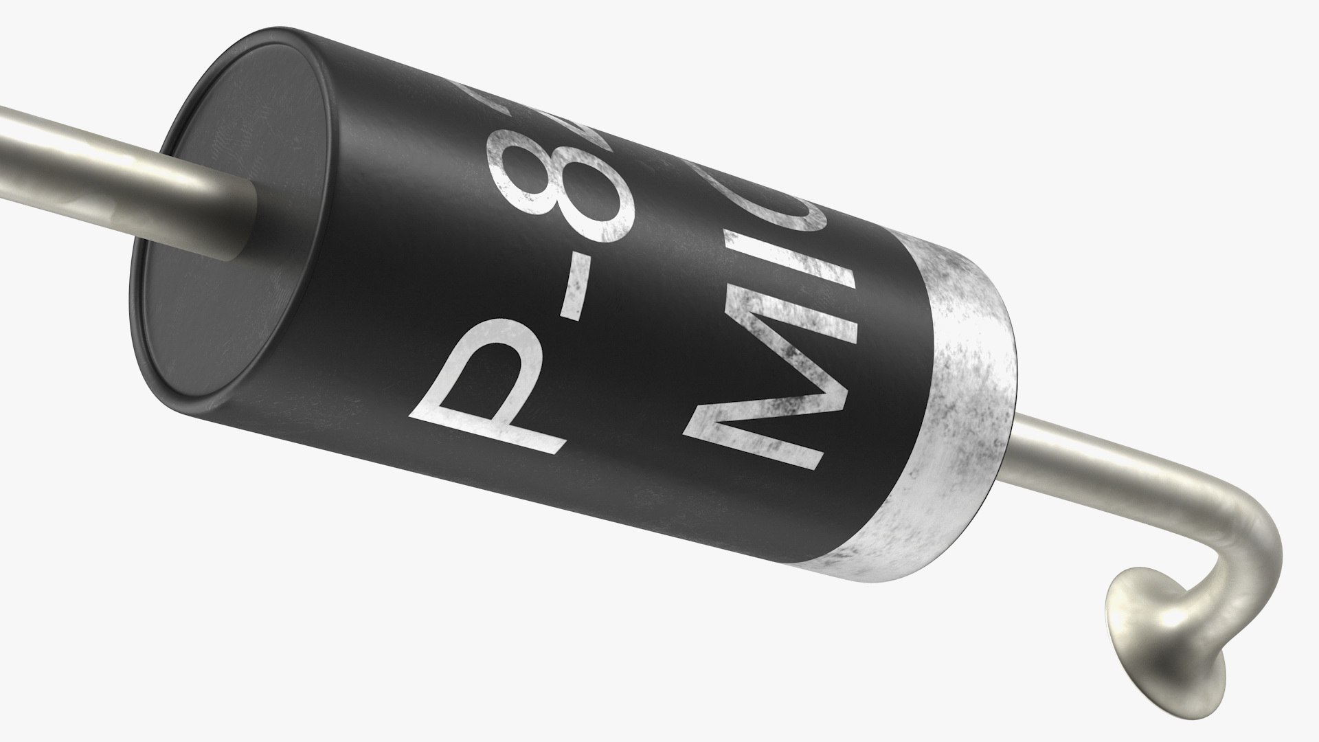 3D Axial Rectifier Diodes Soldered - TurboSquid 1670377