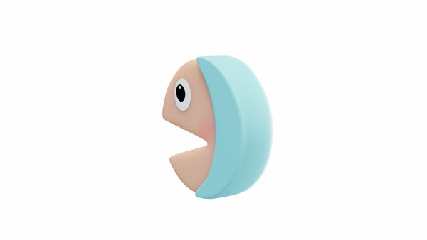 modelo 3d Personajes de Pacman en 3D - TurboSquid 2310635
