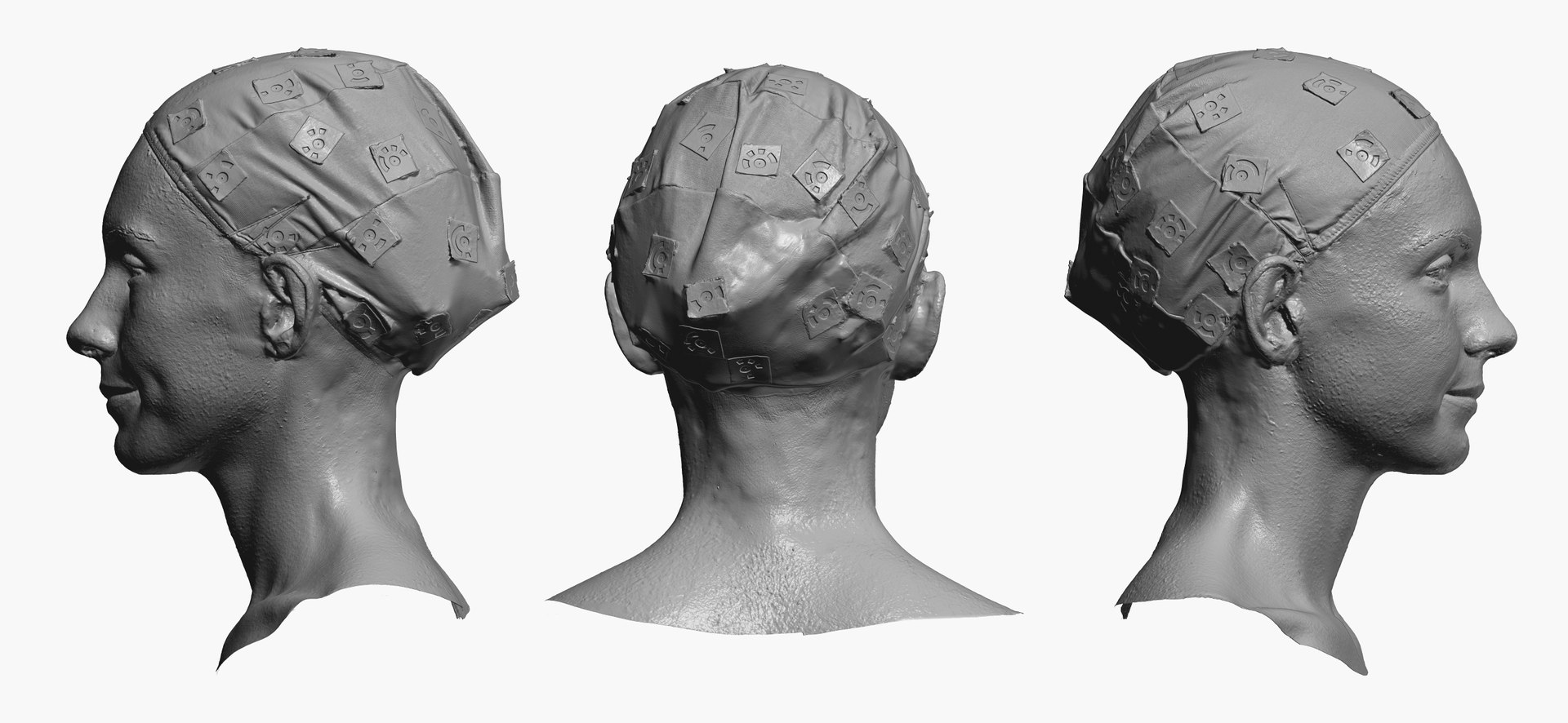 Athena Human Head Dimpler 3D - TurboSquid 1674204