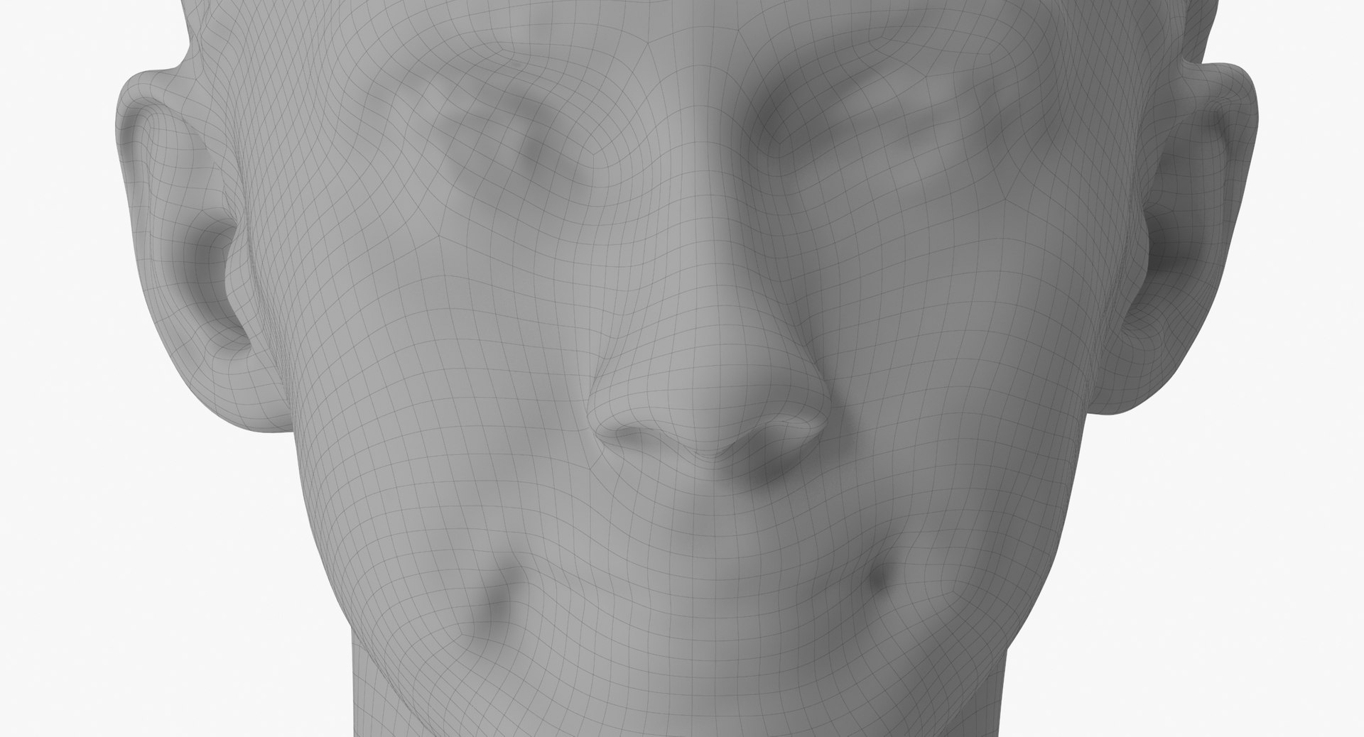 Athena Human Head Dimpler 3D - TurboSquid 1674204