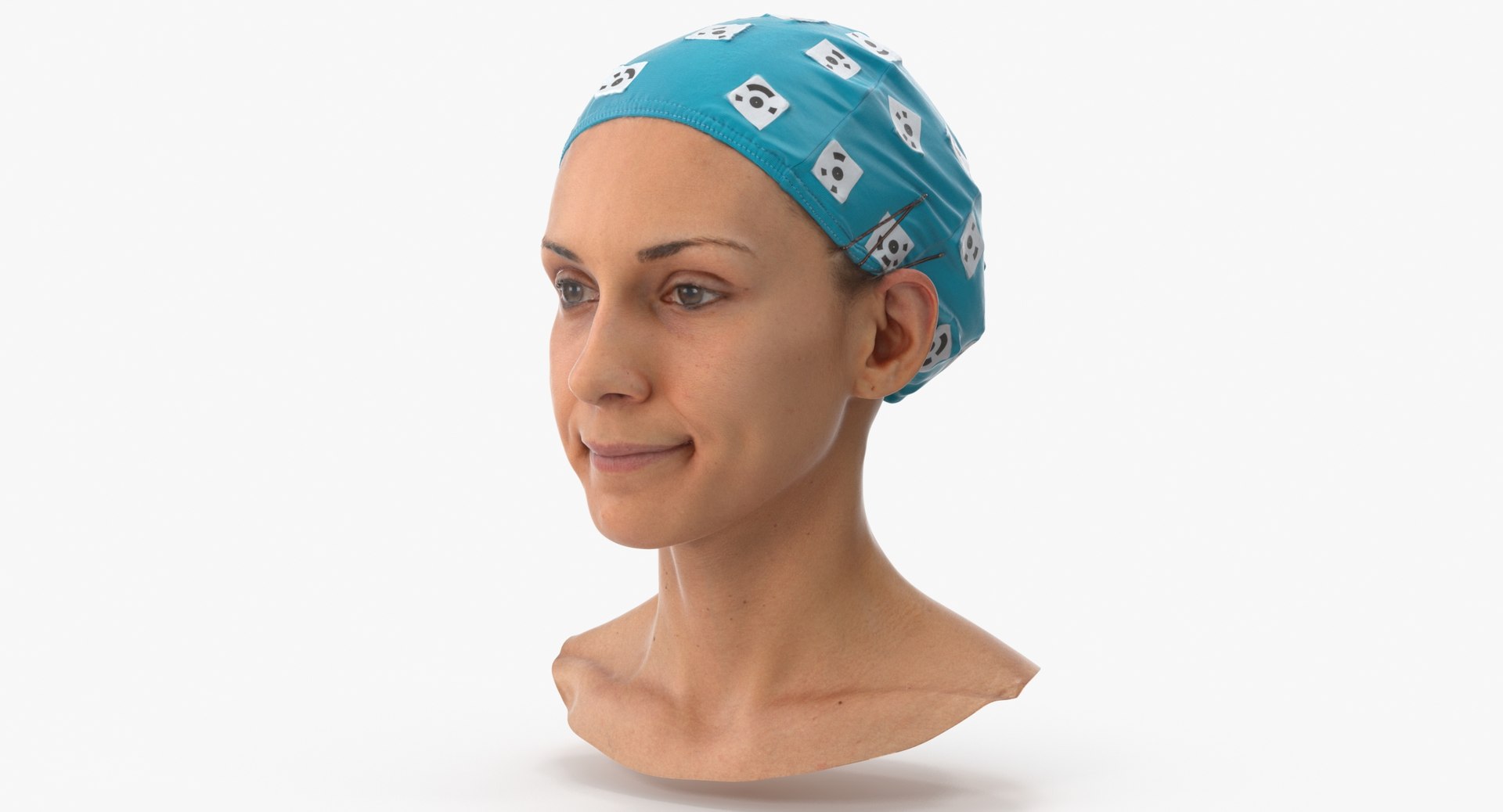 Athena Human Head Dimpler 3D - TurboSquid 1674204