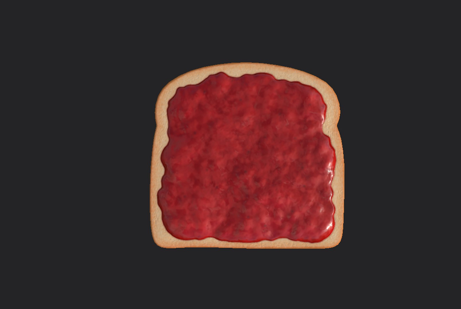 Toast Jam 3D Model - TurboSquid 1606746