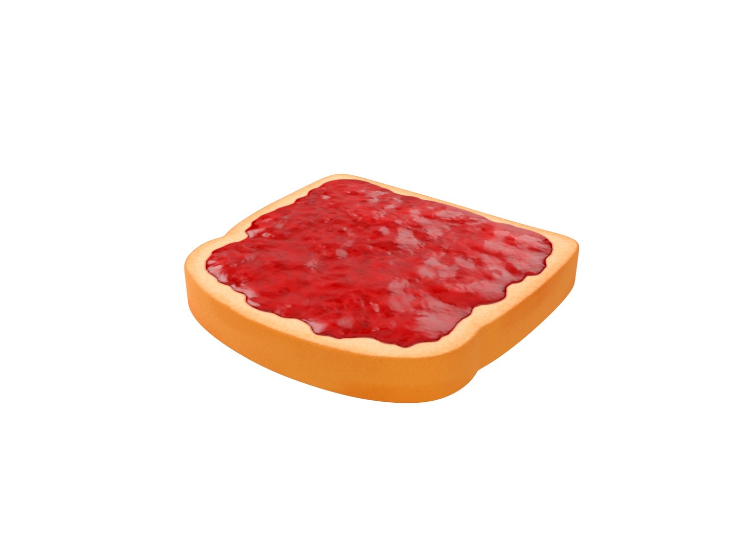 Toast Jam 3D Model - TurboSquid 1606746