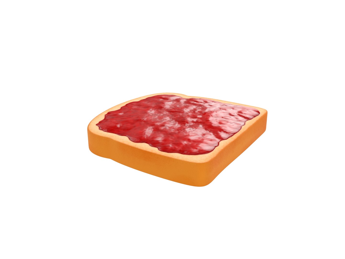 Toast Jam 3D Model - TurboSquid 1606746