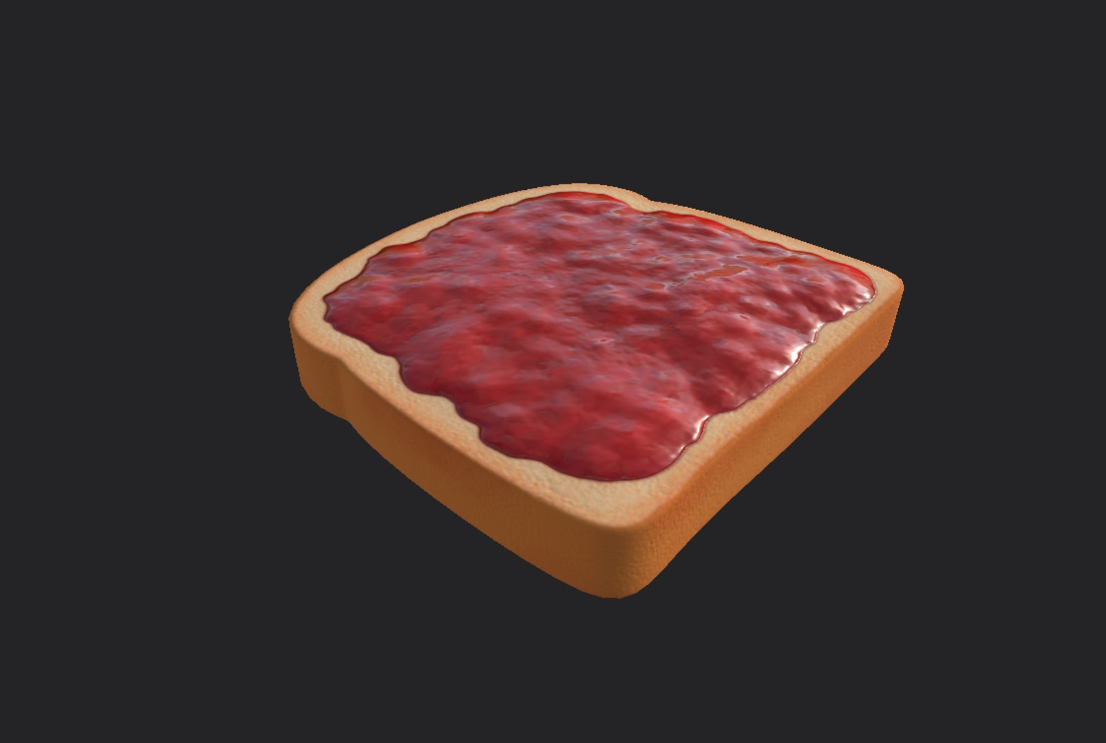 Toast Jam 3D Model - TurboSquid 1606746