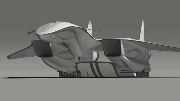 Autonomous supersonic cargo 3D - TurboSquid 1745237