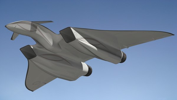 Autonomous supersonic cargo 3D - TurboSquid 1745237