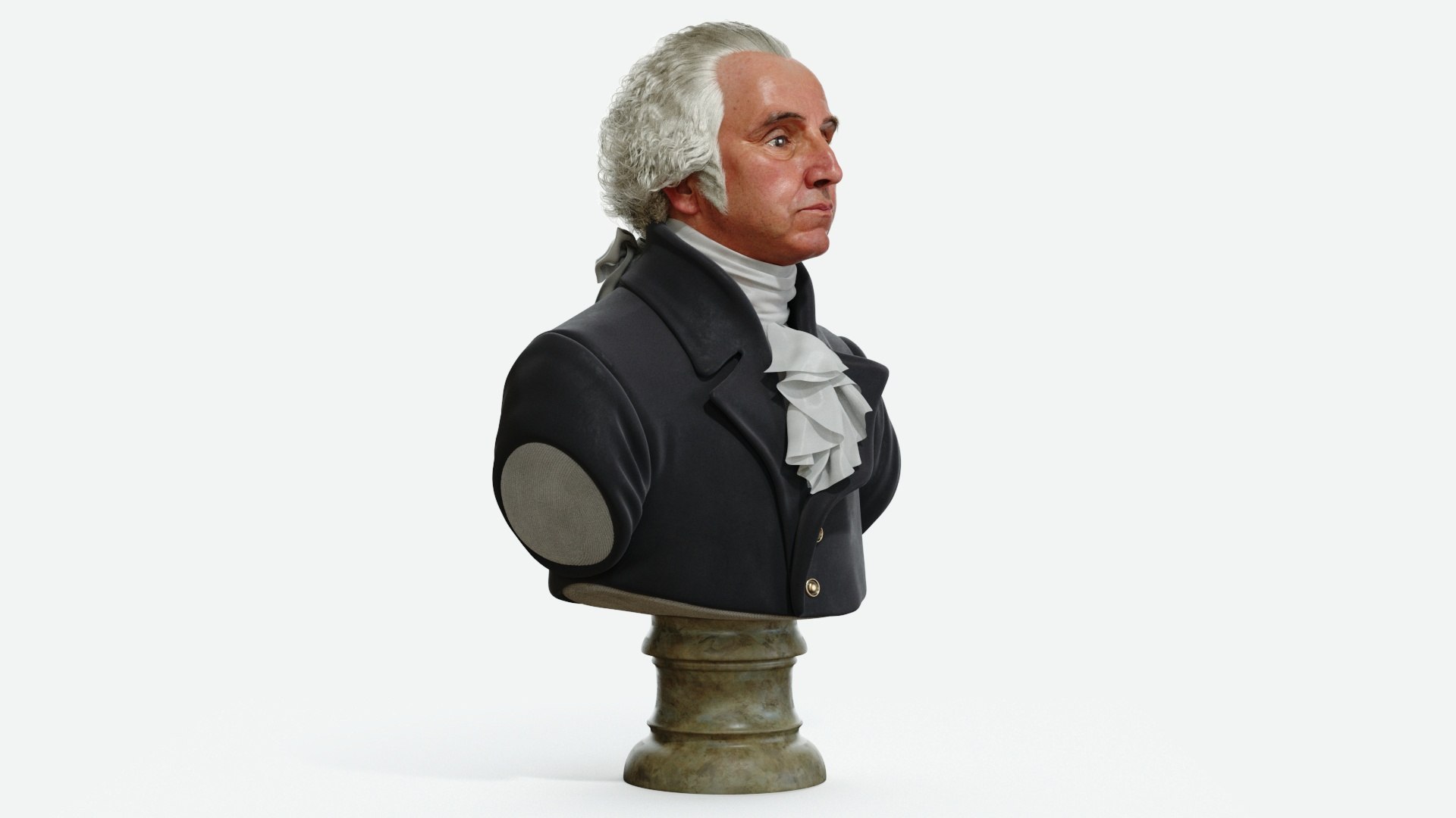 George Washington Bust 3D Model - TurboSquid 2378627