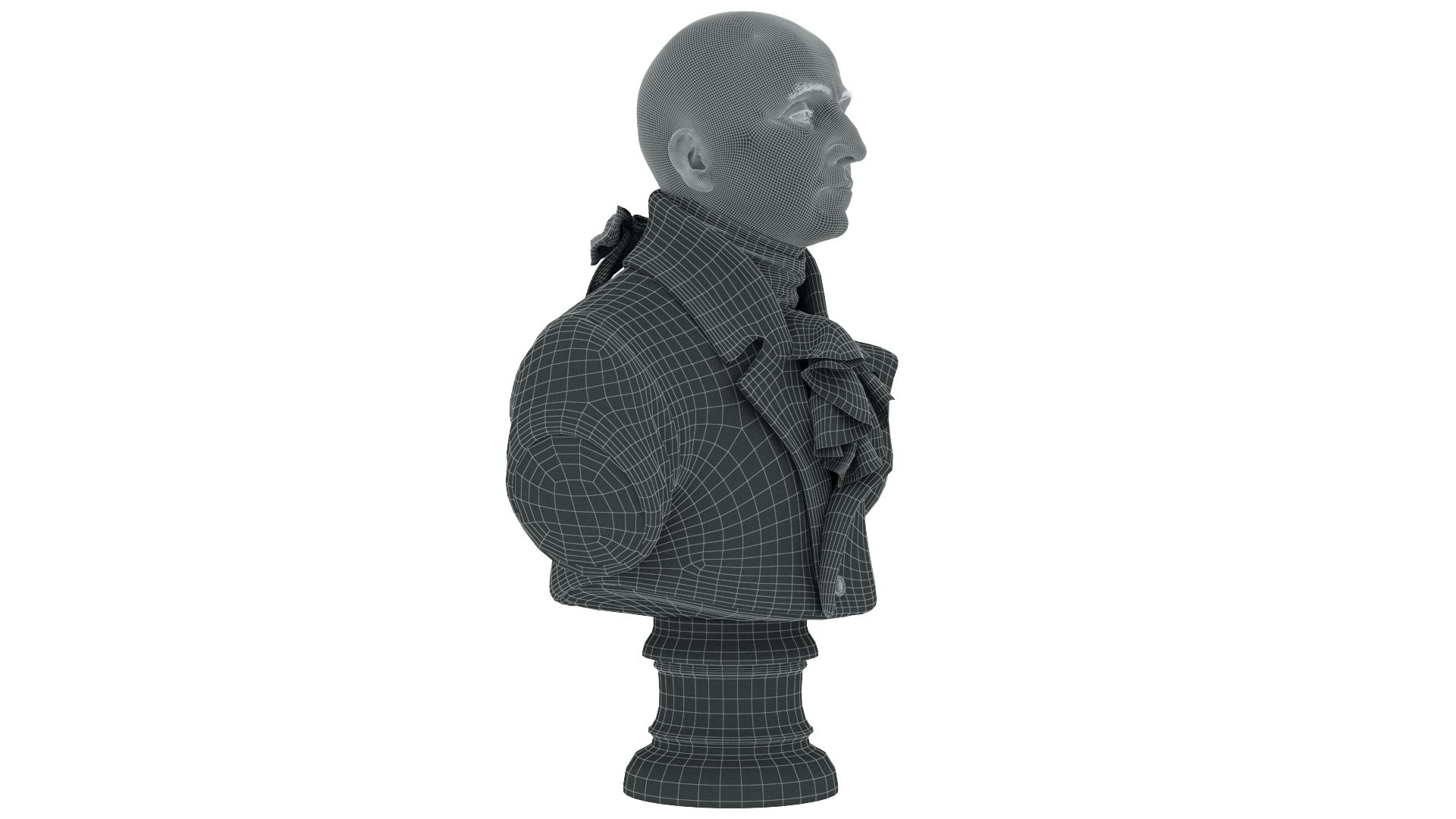 George Washington Bust 3D Model - TurboSquid 2378627